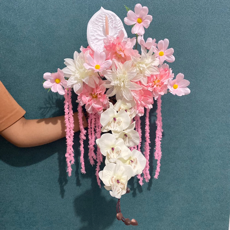 Jual [NEW DESIGN] Handbuket hand buket hand bouquet buket wedding ...
