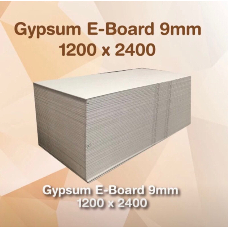 Jual Papan Gypsum Eboard 9mm | Shopee Indonesia