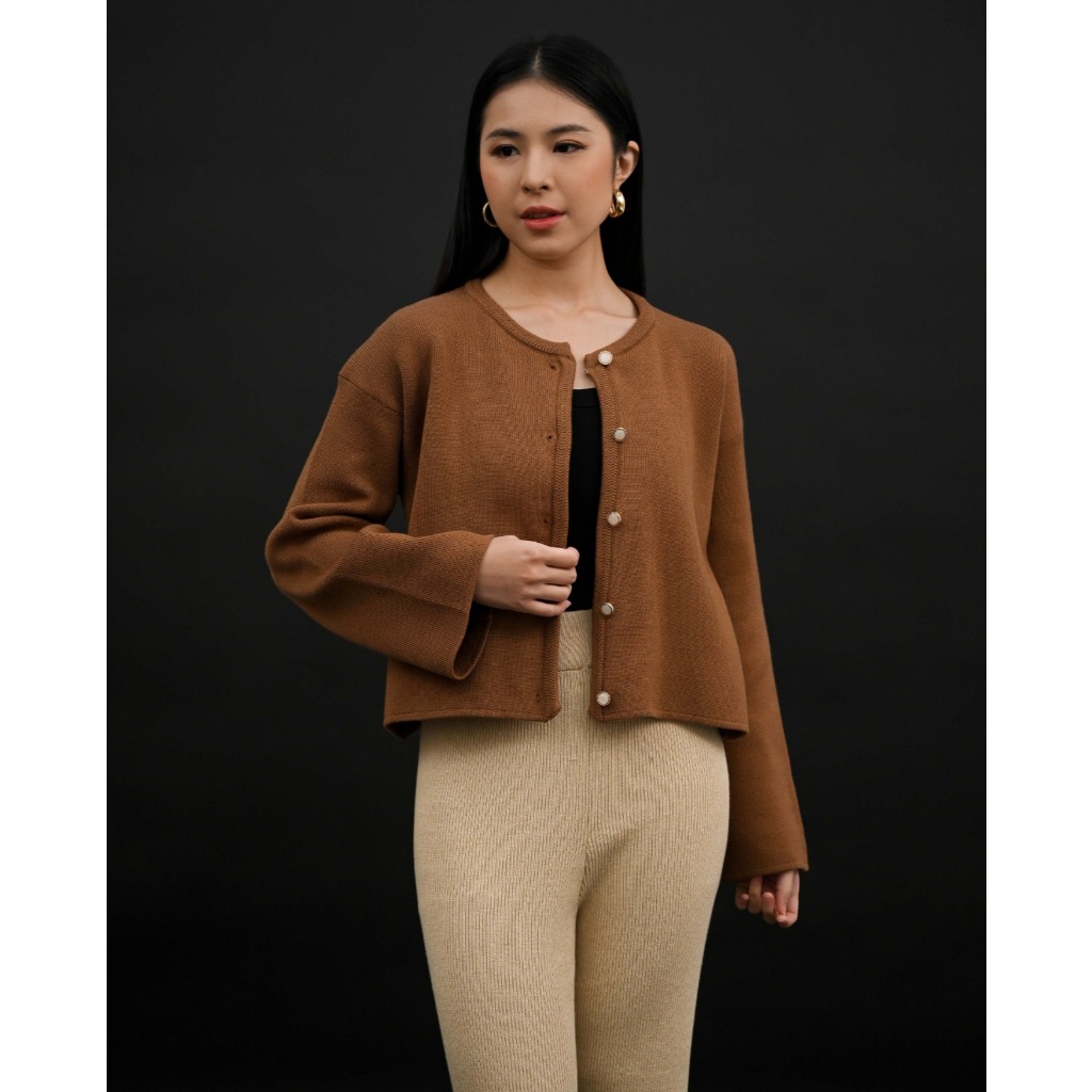 Jual SUETERCLOTH - Biel Oversize Knit Cardigan longsleeve / Cardigan Wanita Kancing / Blazer ...