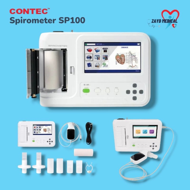 Jual Spirometer Contec/ Spirometer metri/ spirometer digital contec ...