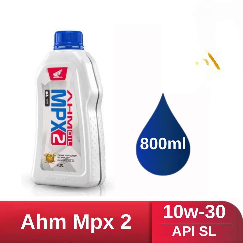 Jual Oli Ahm Mpx 2 Motor API SL 800ml | Shopee Indonesia