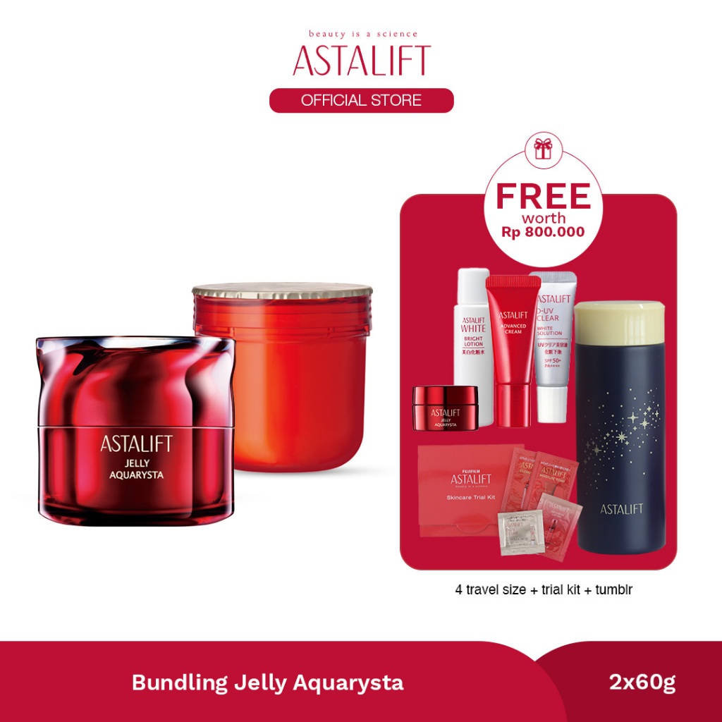 Jual ASTALIFT JELLY AQUARYSTA 60GR + REFILL - ASTAXANTHIN - SKINCARE ...