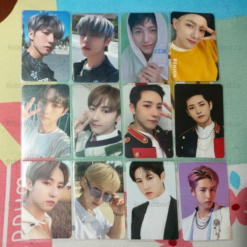 Jual Official Photocard pc HD Renjun NCT Dream istj everline handuk ...