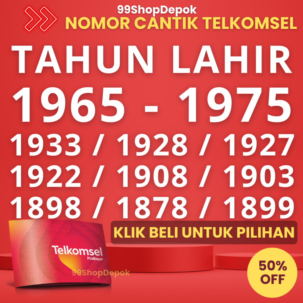 Jual Nomor Cantik Telkomsel Simpati 4g 5g kode TAHUN P4 Simcard Cantik 1922 1945 1903 1926 1927 ...