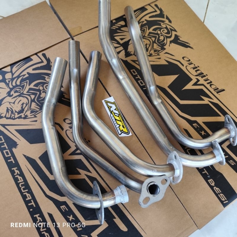 Jual Leheran Header Knalpot Standar Racing inlet 26 inlet 28 Pnp Motor ...