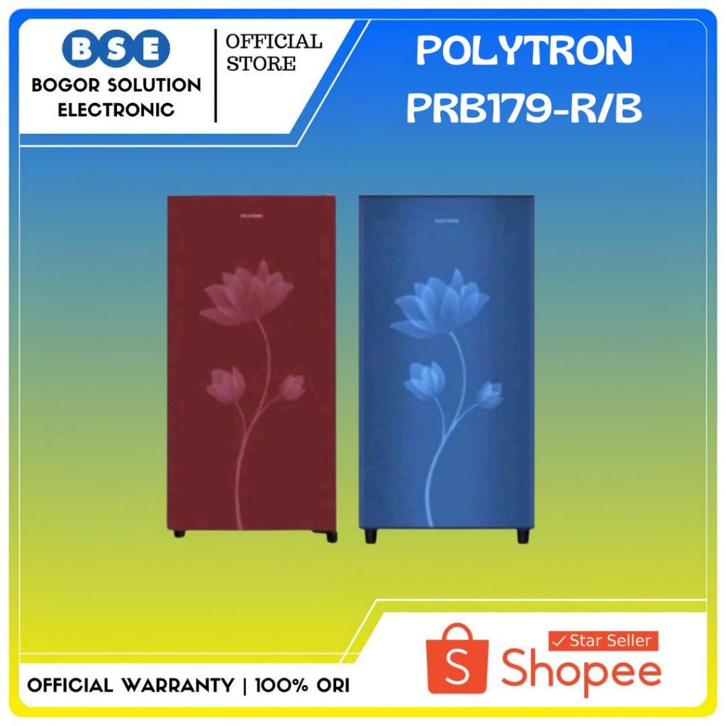 Jual Kulkas Polytron PRB-179-R/B 170 Liter Kulkas 1 Pintu Polytron ...
