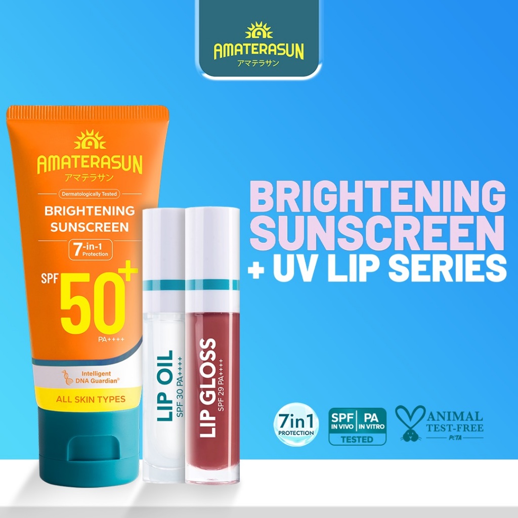 Jual [Exclusive Bundle] Amaterasun Brightening Sunscreen SPF 50 PA ...