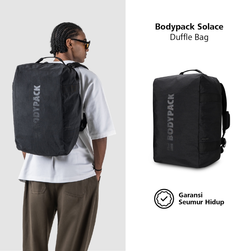 Jual Bodypack Solace Regular Duffle Tas Ransel Jinjing Gym Travel ...