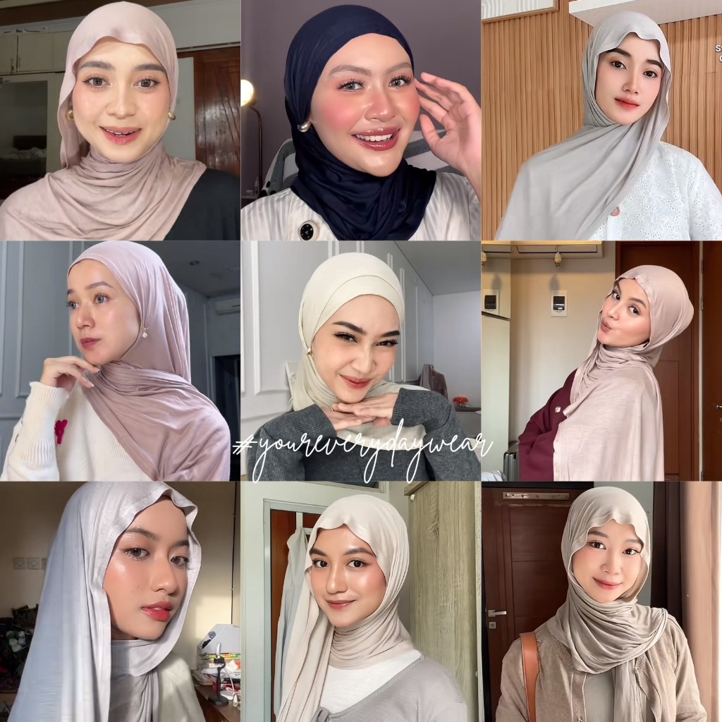 Jual Lozy Hijab - Arabian Shawl Lozy x Lesti (Hijab Pashmina Viscose Rayon) | Shopee Indonesia