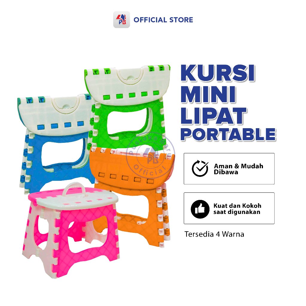 Jual Kursi lipat Portable / Kursi Mini Lipat Portable Praktis Kursi ...