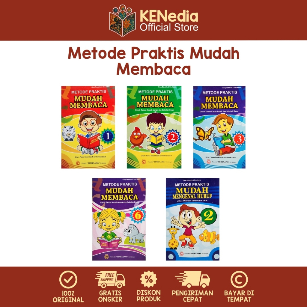 Jual Metode Praktis Mudah Membaca - Metode Praktis Mudah Mengenal Huruf ...