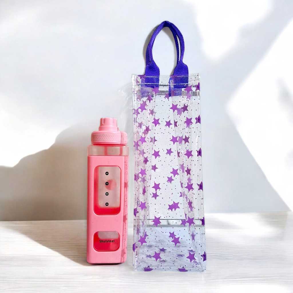 Jual TAS MIKA BENING BOTOL 12 x 12 x 33 cm - Goodie bag Tumbler ...