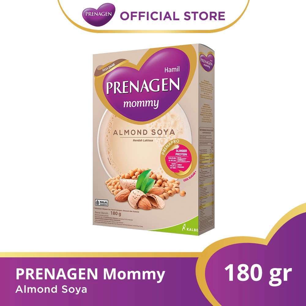 Jual PRENAGEN MOMMY ALMOND SOYA 180GR - RAJA SUSU | Shopee Indonesia