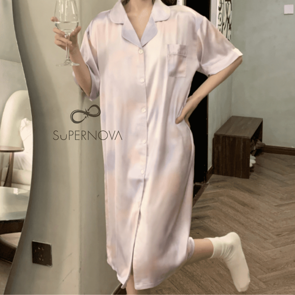 Jual HANNA PAJAMAS HOMEDRESS One Piece Piyama Daster Tidur Kekinian ...
