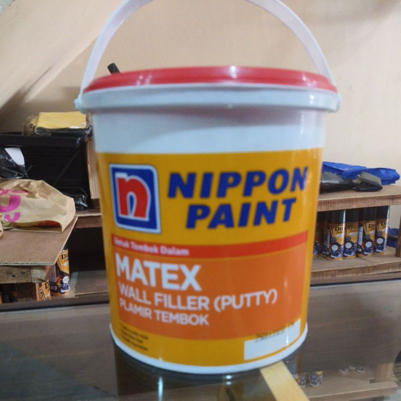 Jual NIPPON MATEX PLAMUR Plamir Tembok Cat Dasar Tembok 4kg | Shopee ...