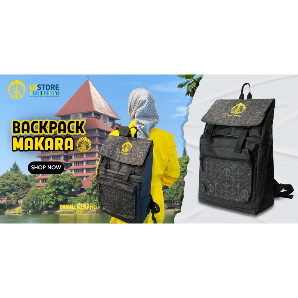 Jual UI STORE | Roll Top Bag pack Makara UI | Official Merchandise Of ...