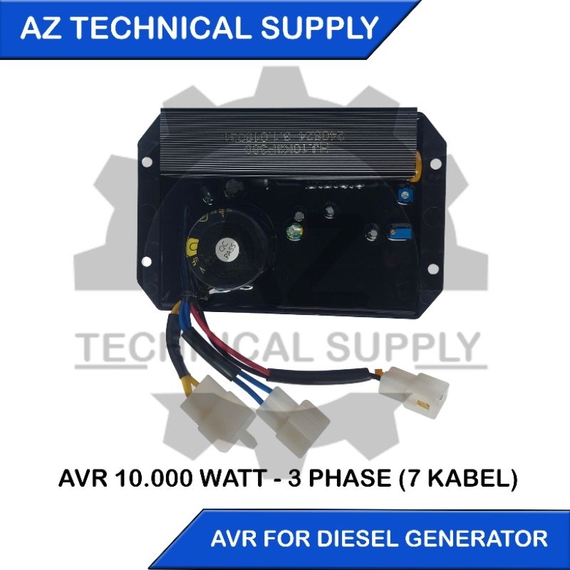Jual Avr Genset Diesel / Solar 10000 watt / 10 kw - 3 Phase Model 7 ...