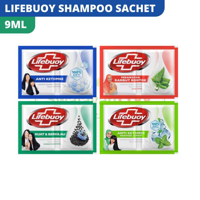 Jual Lifebuoy Shampoo Sachet – 1 Renceng Isi 24 Sachet | Shopee Indonesia