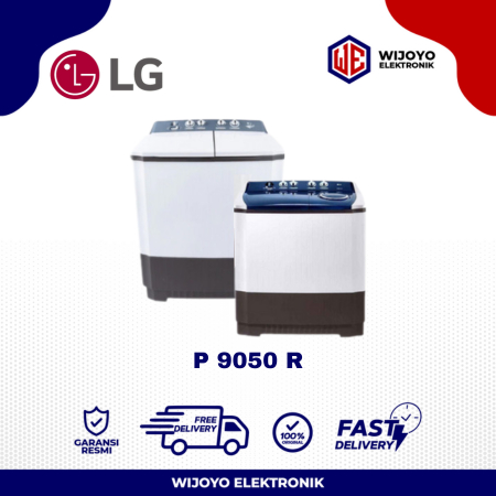 Jual MESIN CUCI LG P 9050 R 9KG 2 TABUNG 9050R LOW WATT | Shopee Indonesia
