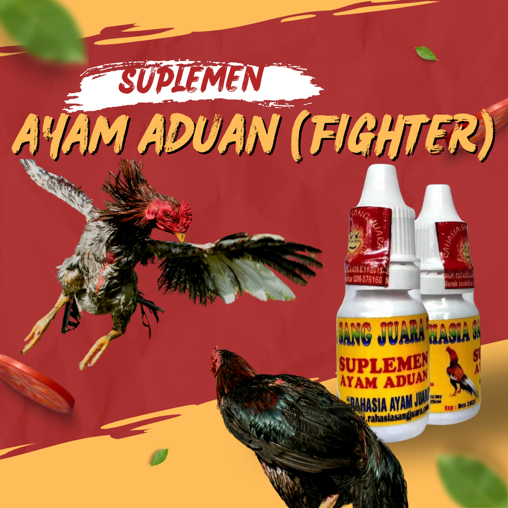 Jual Suplemen Ayam Aduan Fighter 15ml | Shopee Indonesia