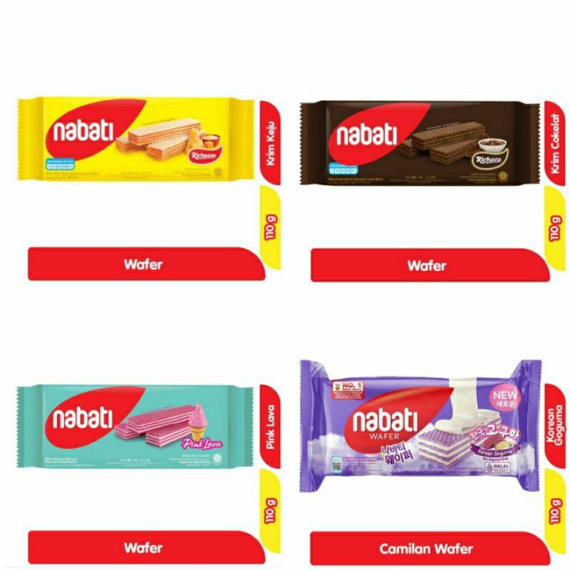 Jual Nabati Wafer 110g | Shopee Indonesia