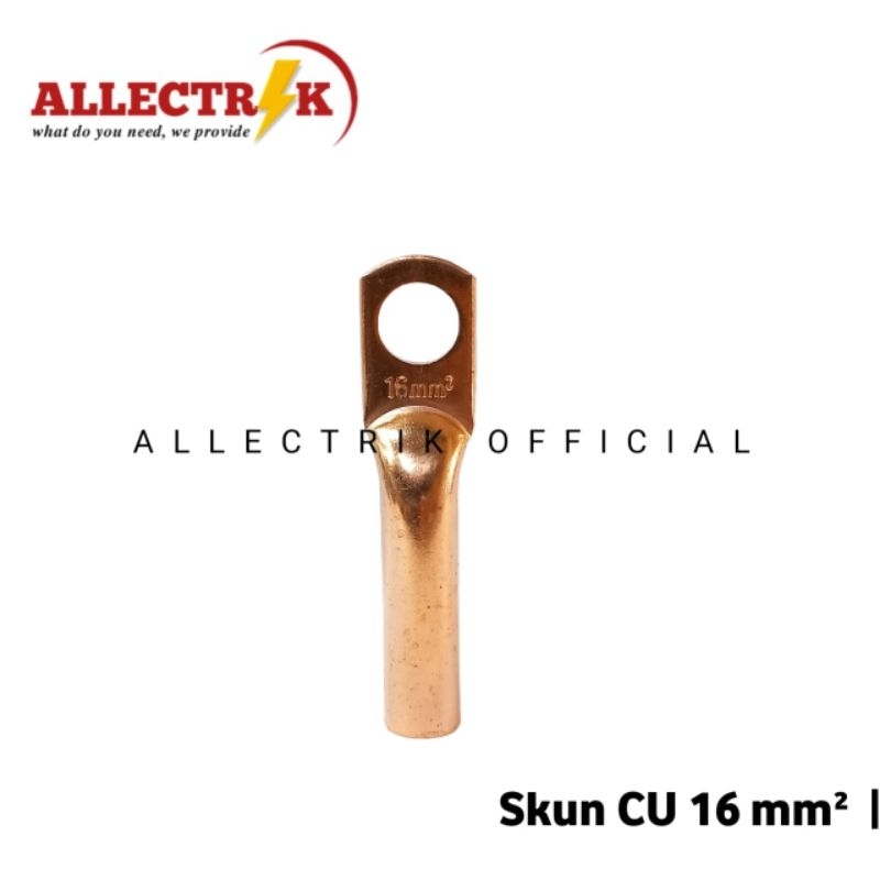 Jual Skun Kabel Cu Tembaga 16 mm / Skun DTG 16 mm | Shopee Indonesia