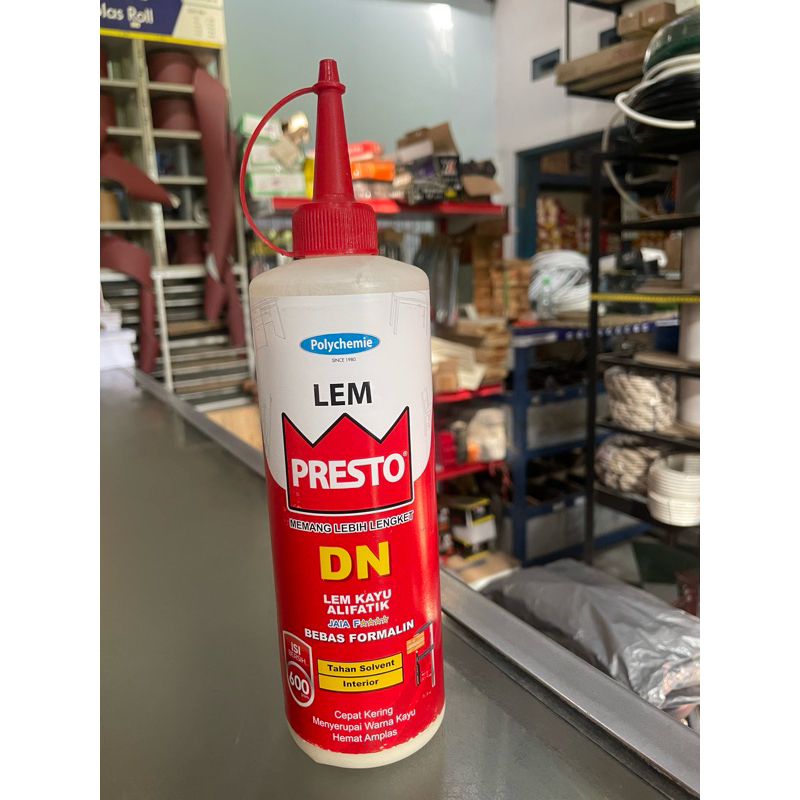 Jual LEM Kayu PRESTO DN 600Gram-Lem Alifatik HPL Mebel | Shopee Indonesia