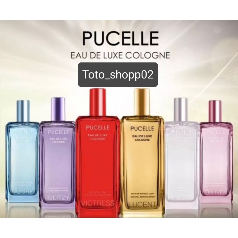 Jual Pucelle Eau De Luxe Cologne Floral 100ml all variant | Shopee ...