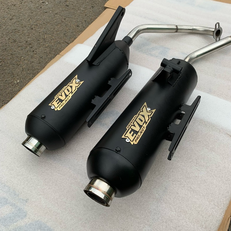 Jual Knalpot Standar Racing EVOX PROJECT Model Shijiro Bass Adem Beat Esp/Fi/karbu/newdeluxe ...