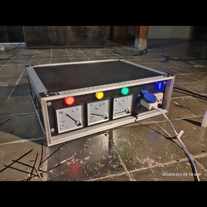 Jual Panel Genset Analog 1 Phase Siap Pakai, Panal genset 1 Phase ...