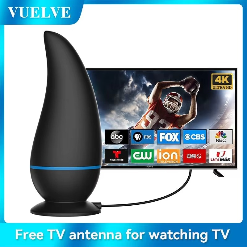 Jual Antena TV Digital Indoor DVB-T2 HD 4K 25dB Female Plug | Shopee Indonesia