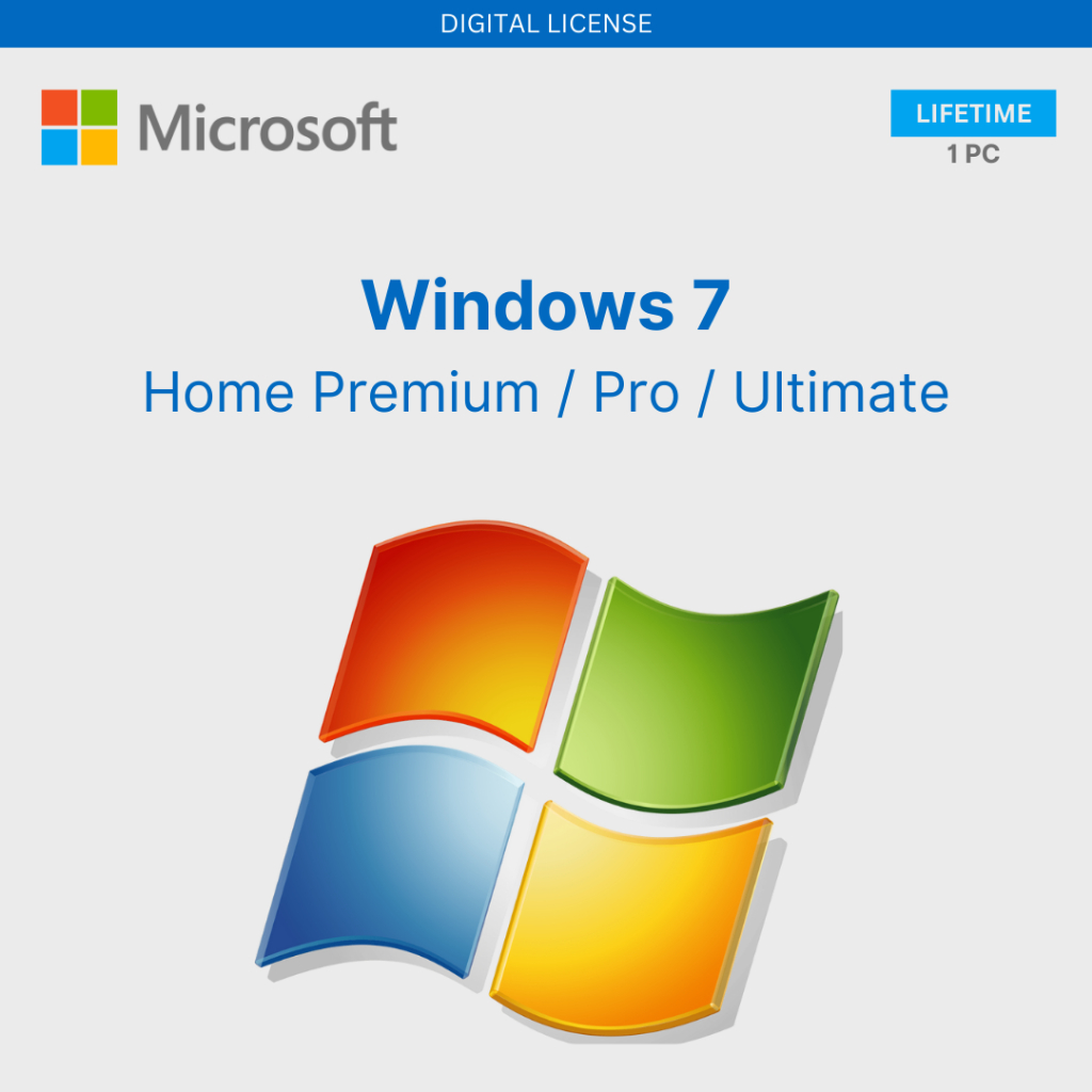 Jual Windows 7 Ultimate | Home | Pro | Enterprise Original License ...