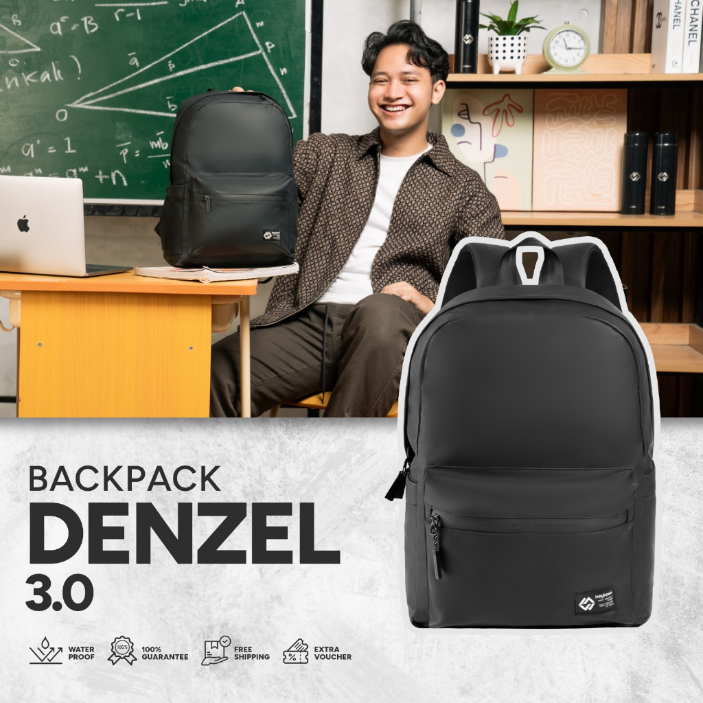 Jual HEYLOOK Official - Tas Ransel Laptop DENZEL 3.0 Waterproof Backpack Pria Tas Leptop 14 ...