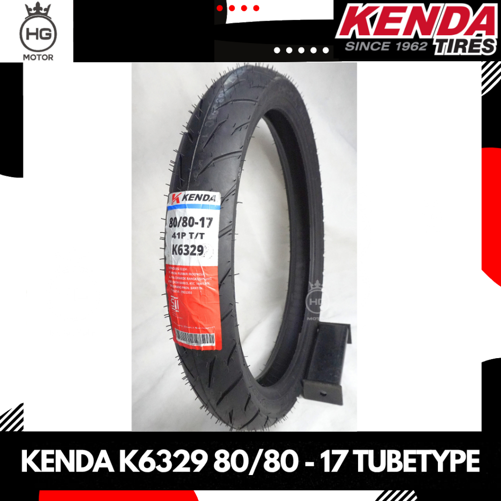 Jual BAN KENDA K6329 80/80 90/80 Ring 17 BAN MOTOR RACING BAN DONAT ...