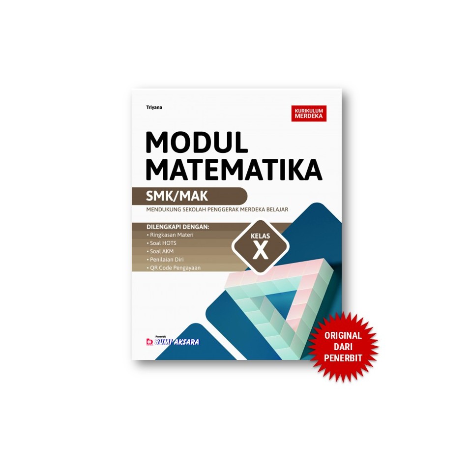 Jual Modul Matematika Kelas X SMK/MAK Kurikulum Merdeka | Shopee Indonesia