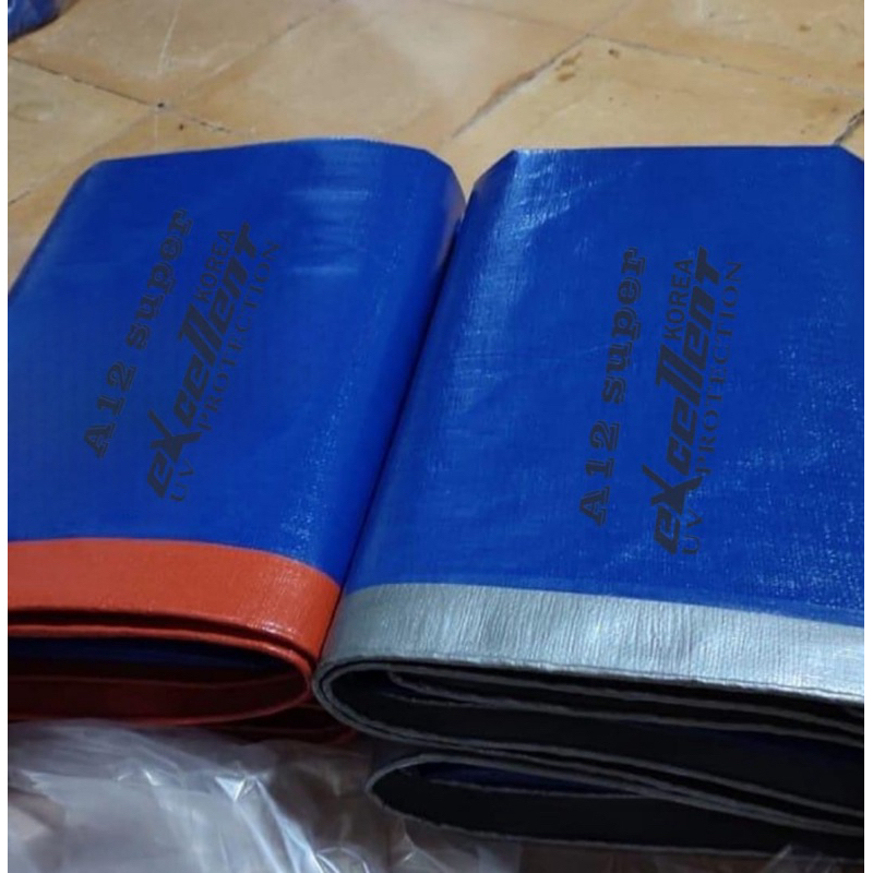 Jual TERPAL A12 KOREA UKURAN 3X4 4X4 5X5 6X6 7X7 5x7 6x8 4x6 6x12 8x10 ...