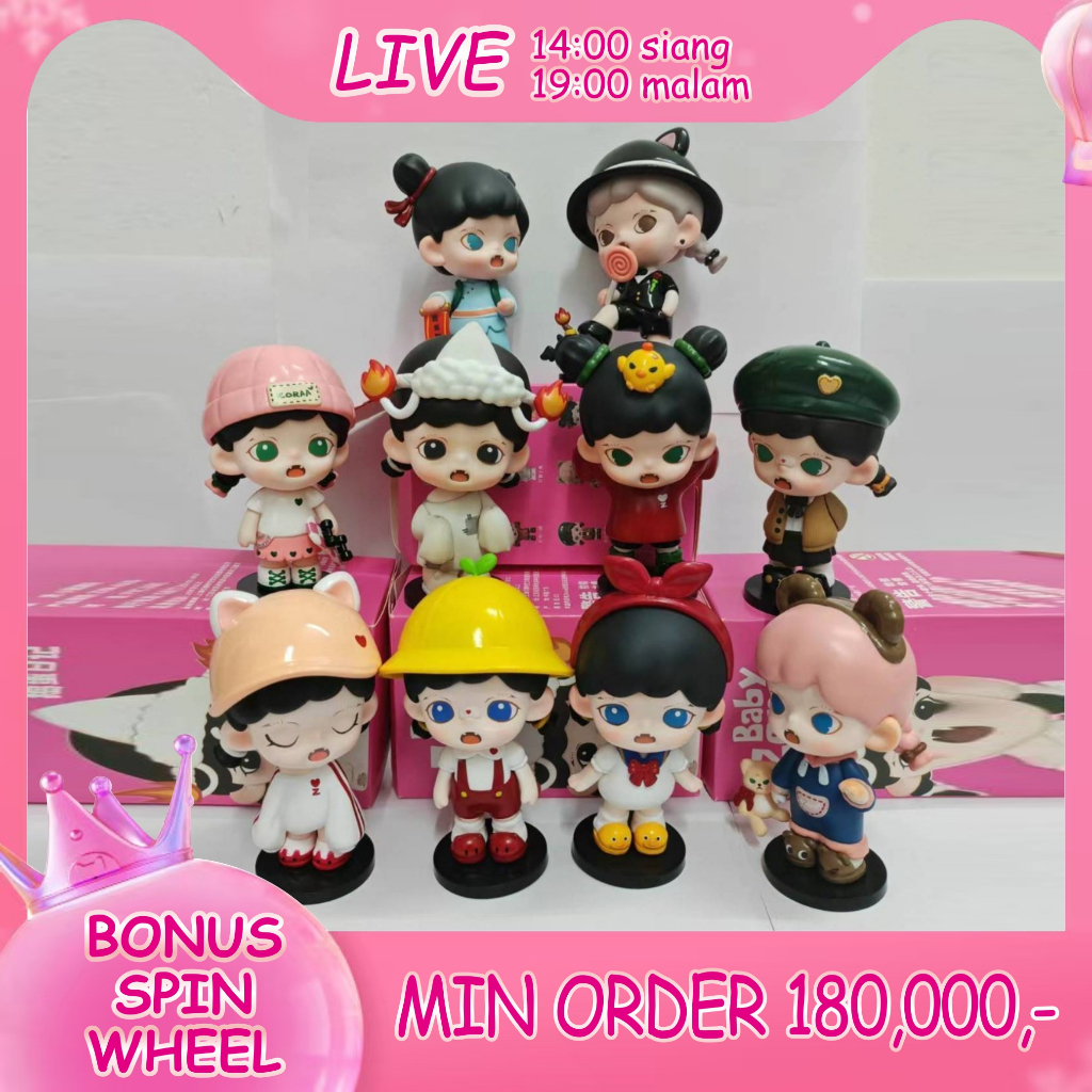 Jual Tnt Baby Zoraa Trick or Treat Diary Action Figure Blind Box Secret ...