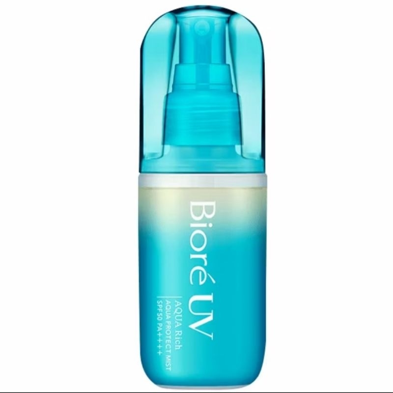 Jual Biore UV Aqua Protect Mist Skin Care Sunscreen Sun Block SPF 50 PA ...