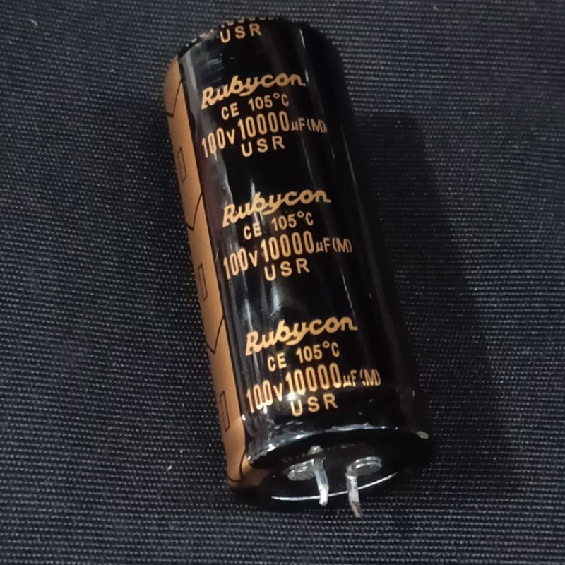 Jual Elko Rubycon 10000uf 100V Diameter 3cm tinggi 7cm | Shopee Indonesia