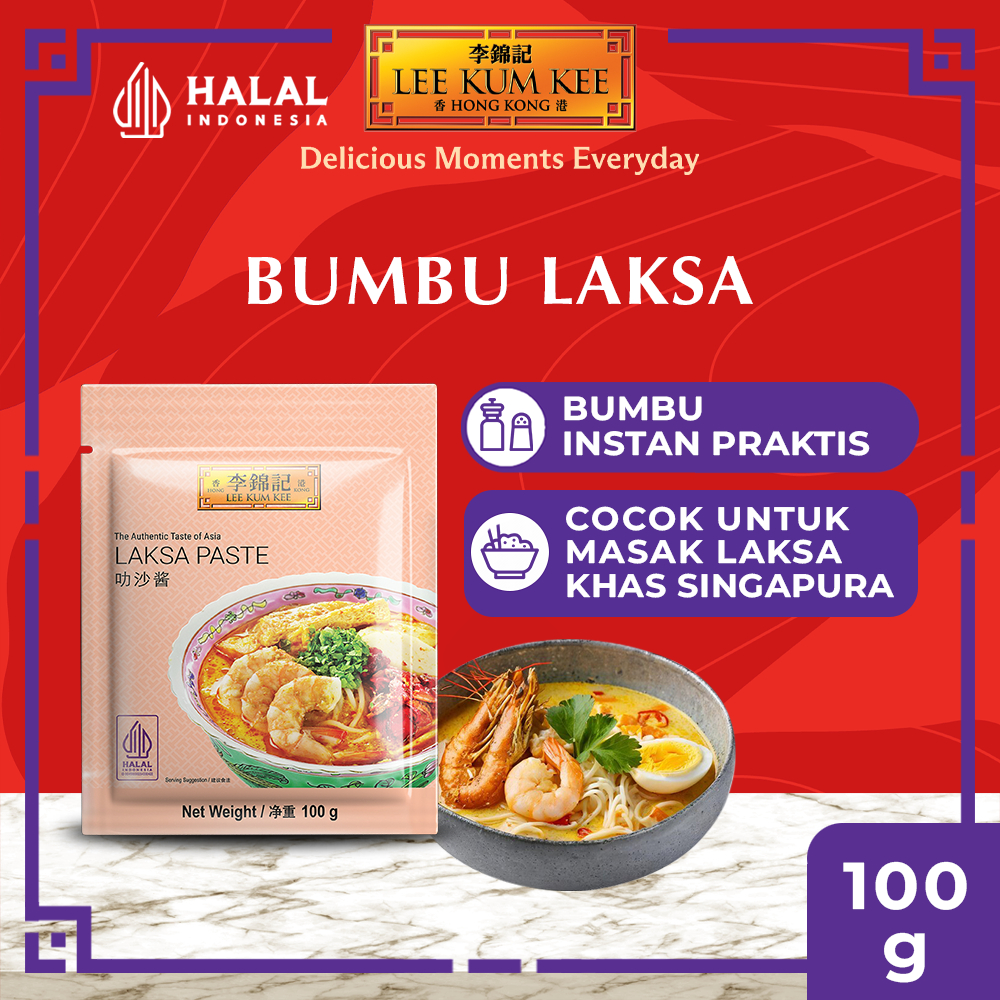 Jual LEE KUM KEE Laksa Paste | Bumbu Instant Laksa 100gr | Shopee Indonesia