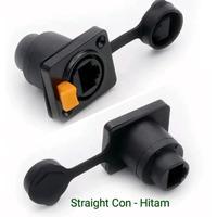 Jual Ethercon RJ45 / Konektor Ethernet Hitam Female (Lurus & Angle ...