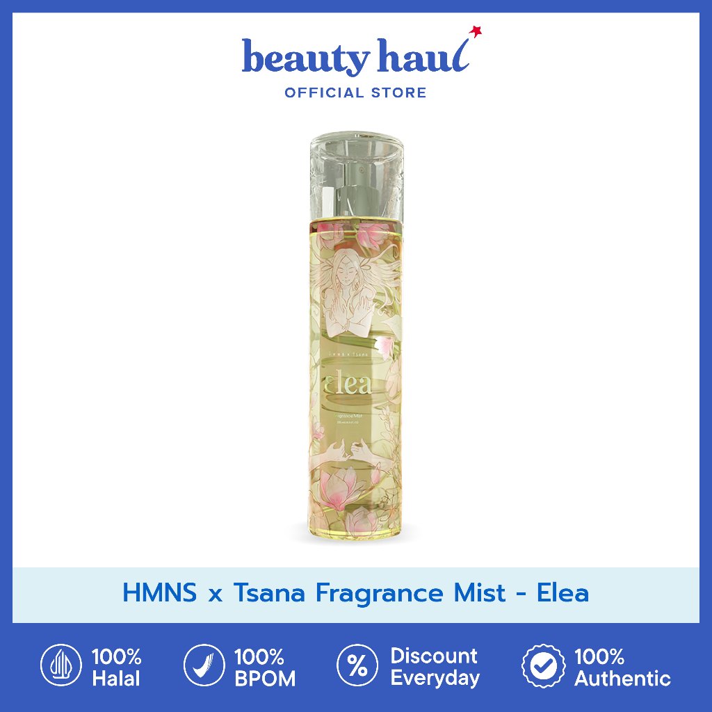 Jual HMNS x Tsana Fragrance Mist Elea - Body Mist Segar, Parfum HMNS ...