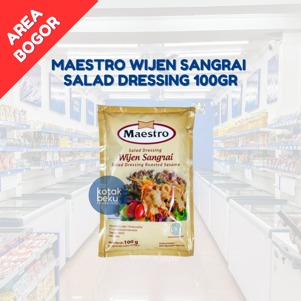Jual MAESTRO WIJEN SANGRAI SALAD DRESSING 100GR | Shopee Indonesia