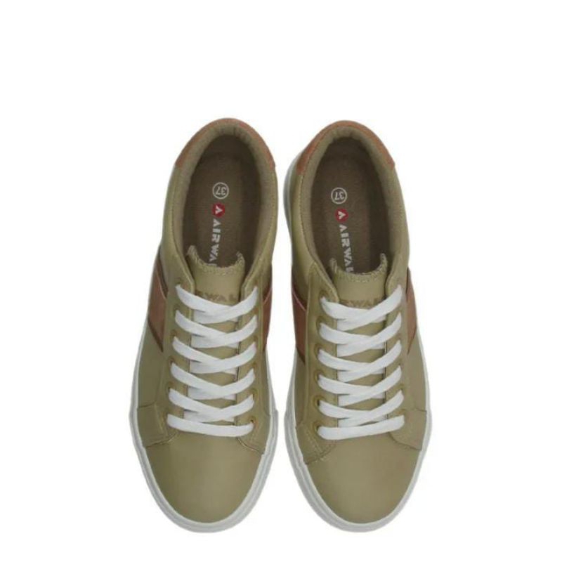 Jual Airwalk Carly Women's Sneakers Shoes - Beige | Shopee Indonesia