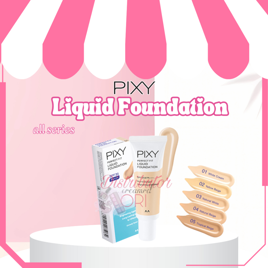 Jual PIXY Perfect Fit Liquid Foundation | ORIGINAL | Shopee Indonesia