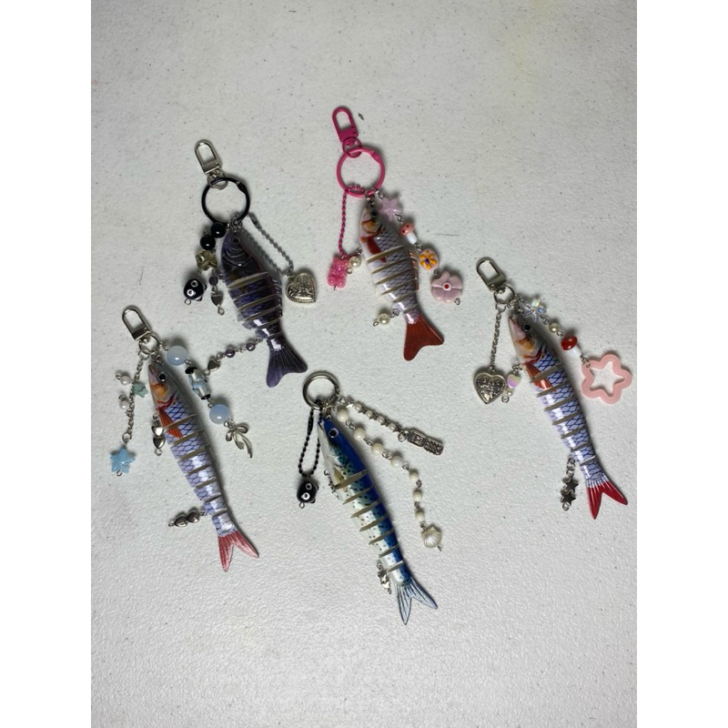 Jual Fish Keychain | Gantungan Kunci Ikan | Fish Bagcharm | Bagcharm ...