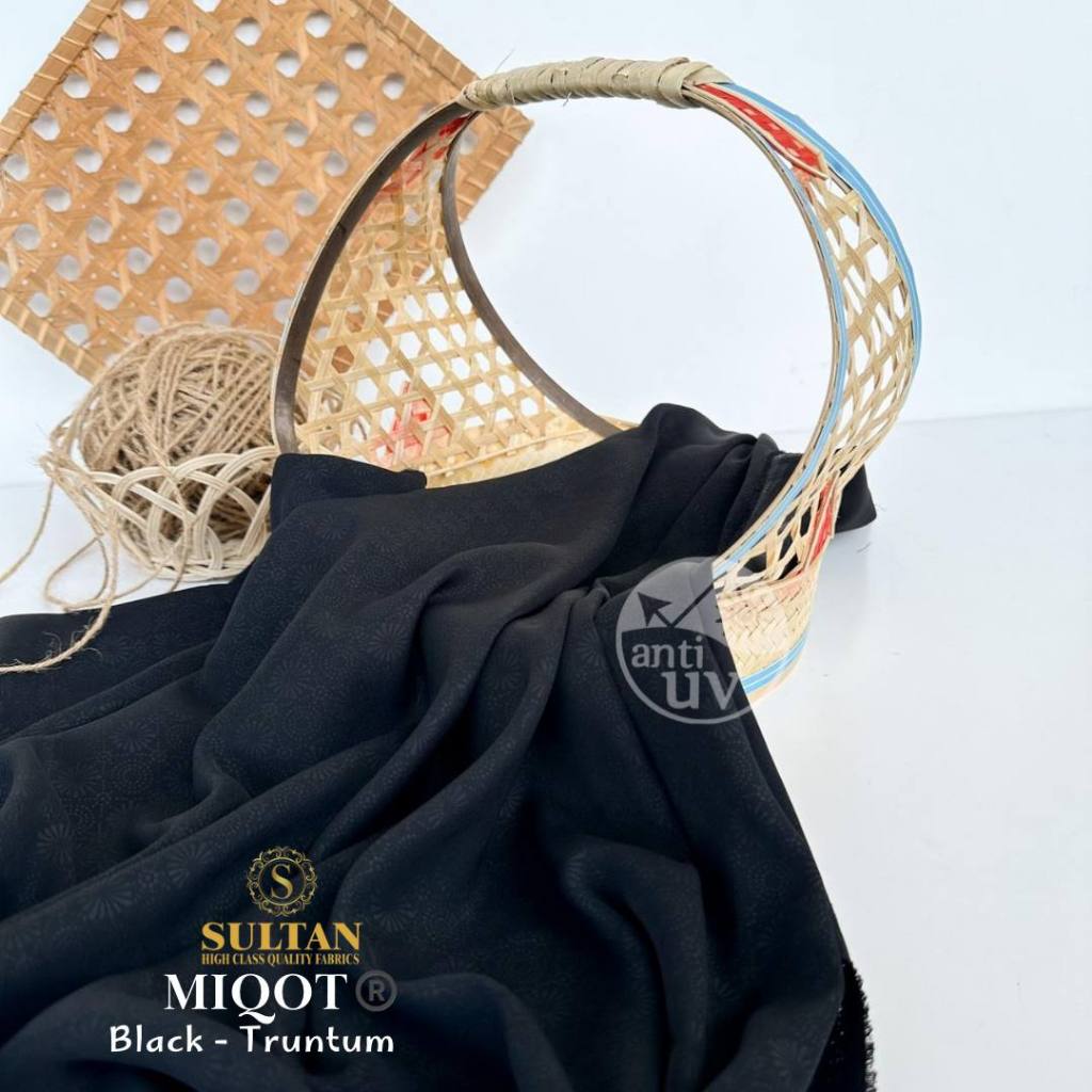 Jual KAIN MIQOT ANTI UV SULTAN EMBOSS TRUNTUM 50 cm | Shopee Indonesia