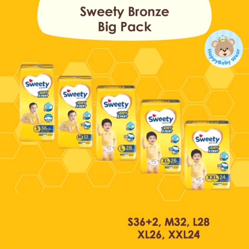 Jual SWEETY BRONZE PANTS DRY X-PERT NBS-44 / S38 / M32 / L28 / XL24 ...