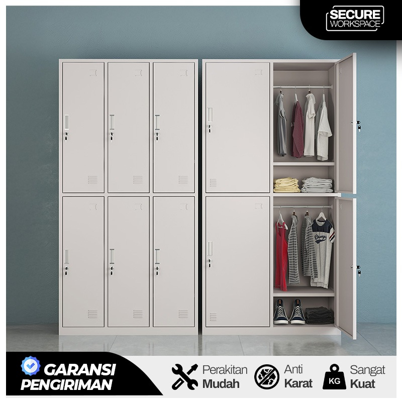 Jual Loker Besi Lemari Loker Karyawan Lemari Loker Besi Locker Besi ...