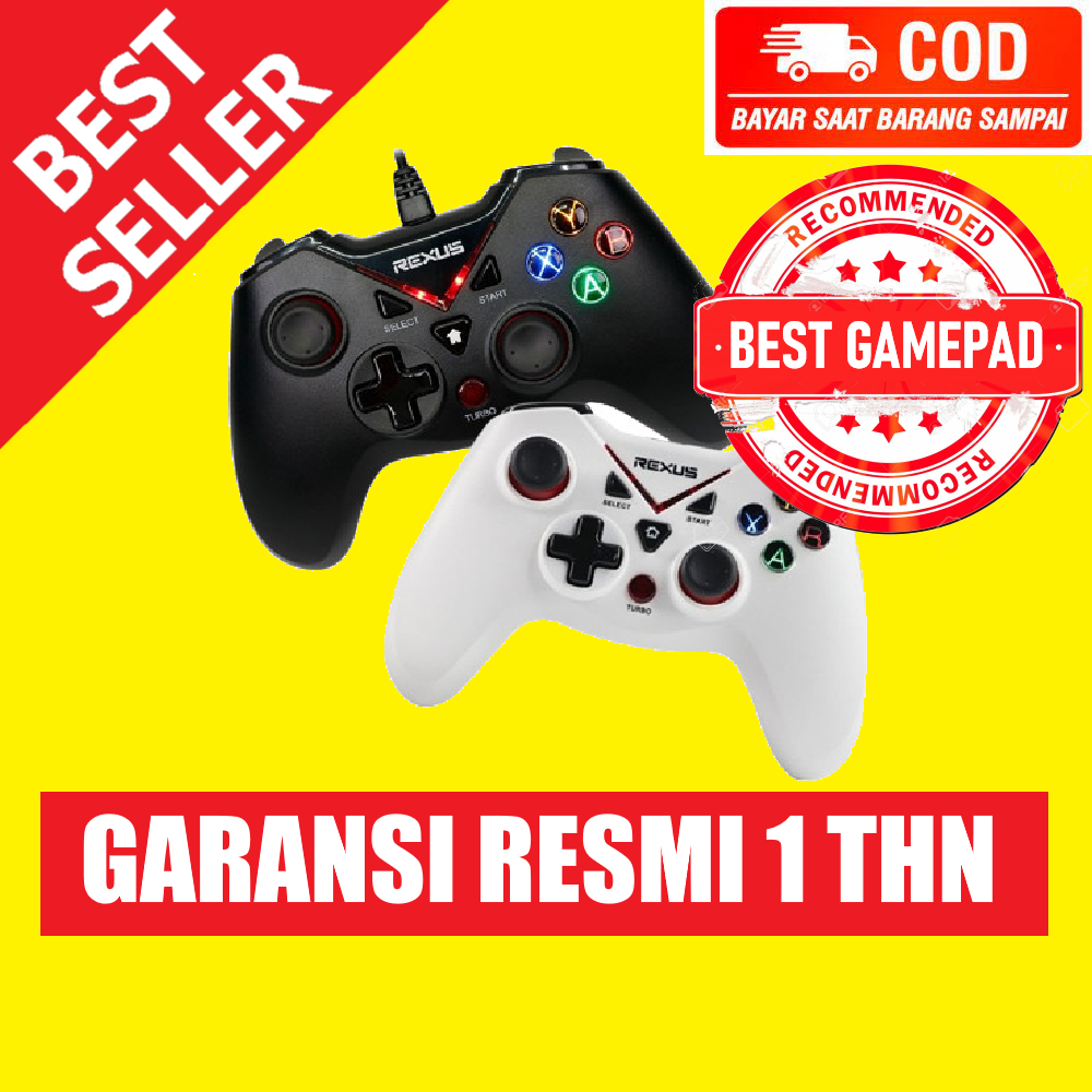 Jual Rexus Pro GX2 Gladius Gaming Gamepad Joystick USB Android PC ...